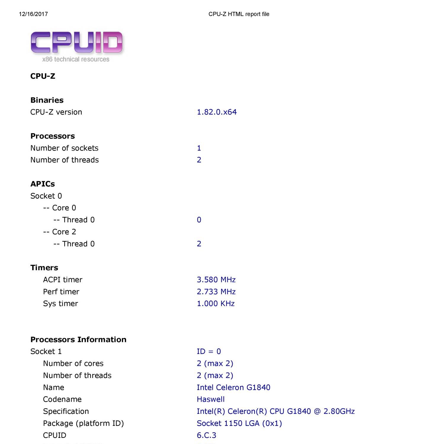 CPU-Z HTML report file.pdf | DocDroid