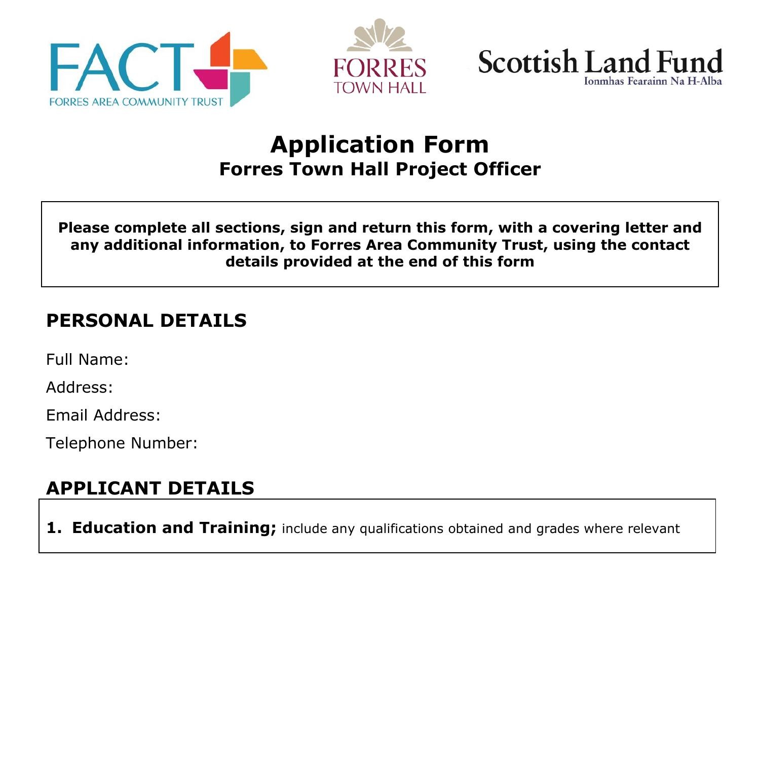 Application-Form-SLF-FTH-Project-Officer.doc | DocDroid