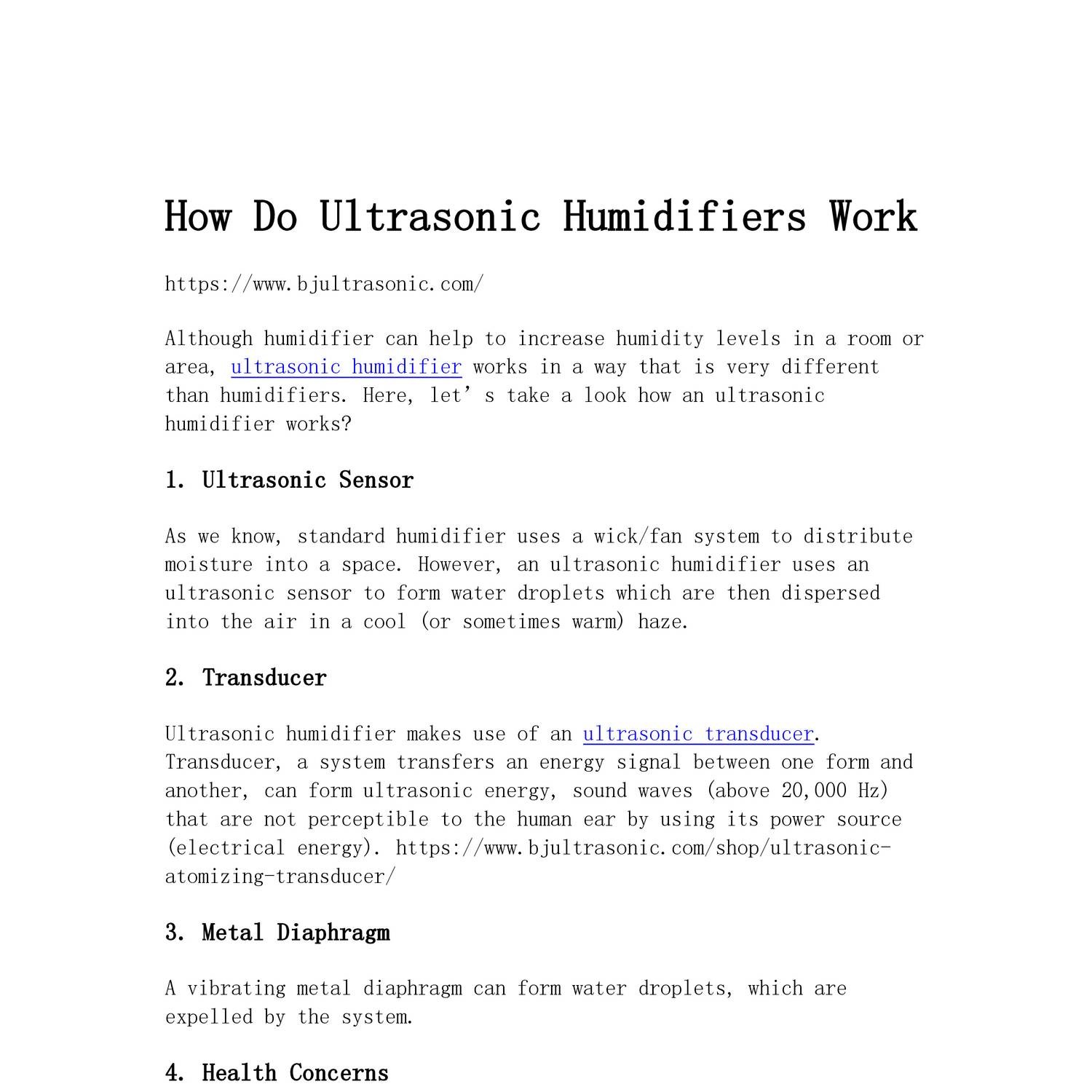 How Do Ultrasonic Humidifiers Work.pdf | DocDroid