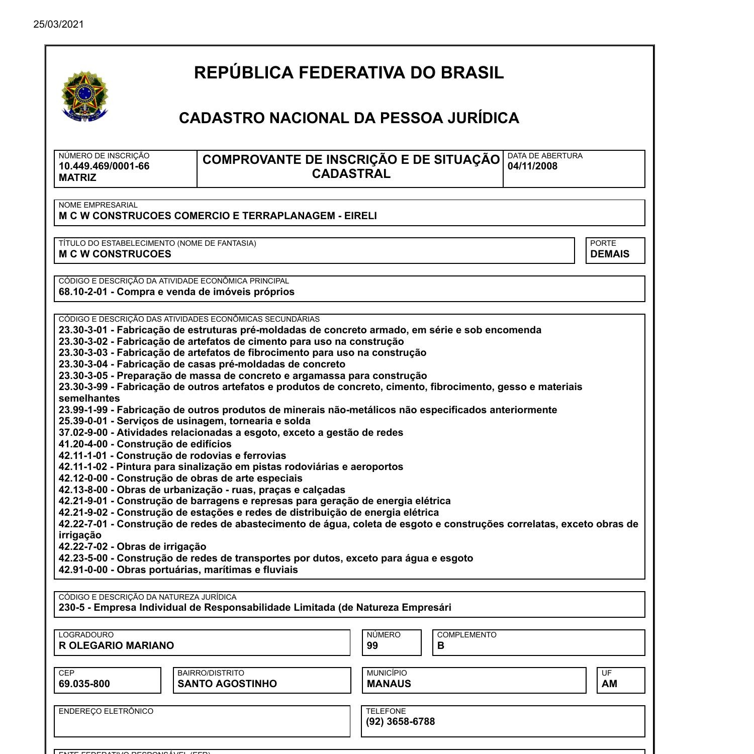 CNPJ Empresa.pdf | DocDroid