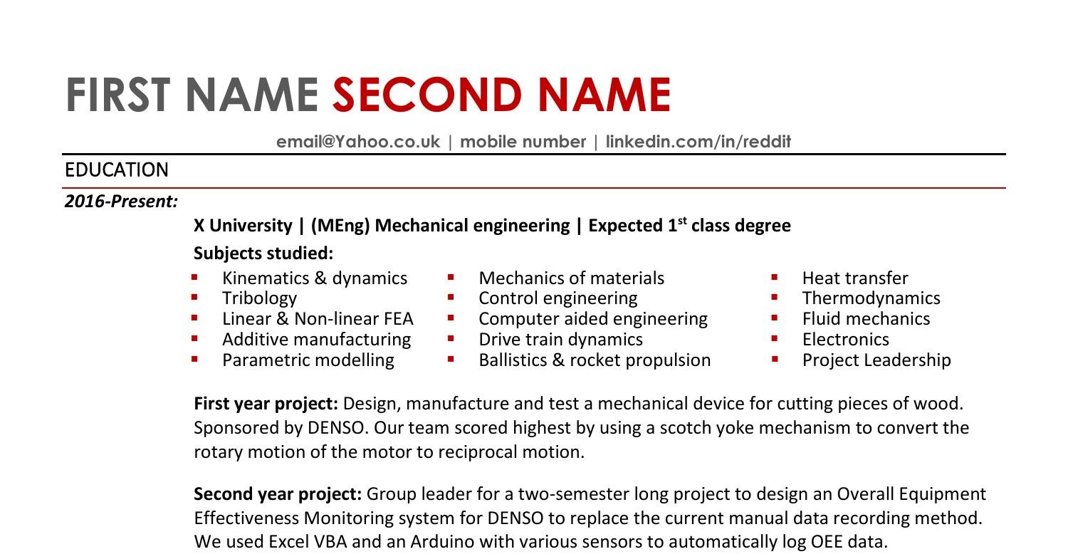 CV 2020 Anonymised.pdf | DocDroid