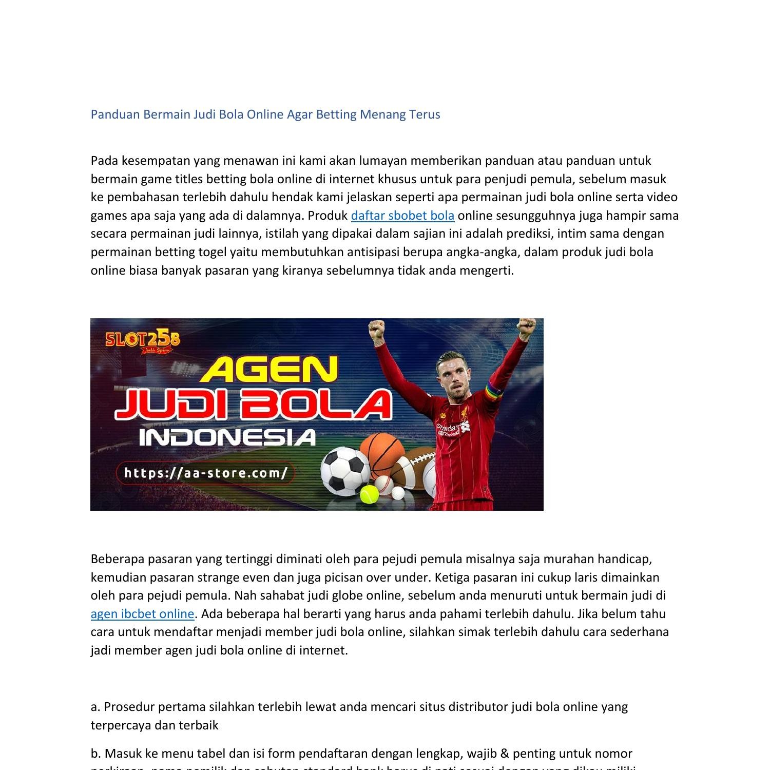 Panduan_Bermain_Judi_Bola_Online_Agar_Betting_Menang_Terus.pdf | DocDroid