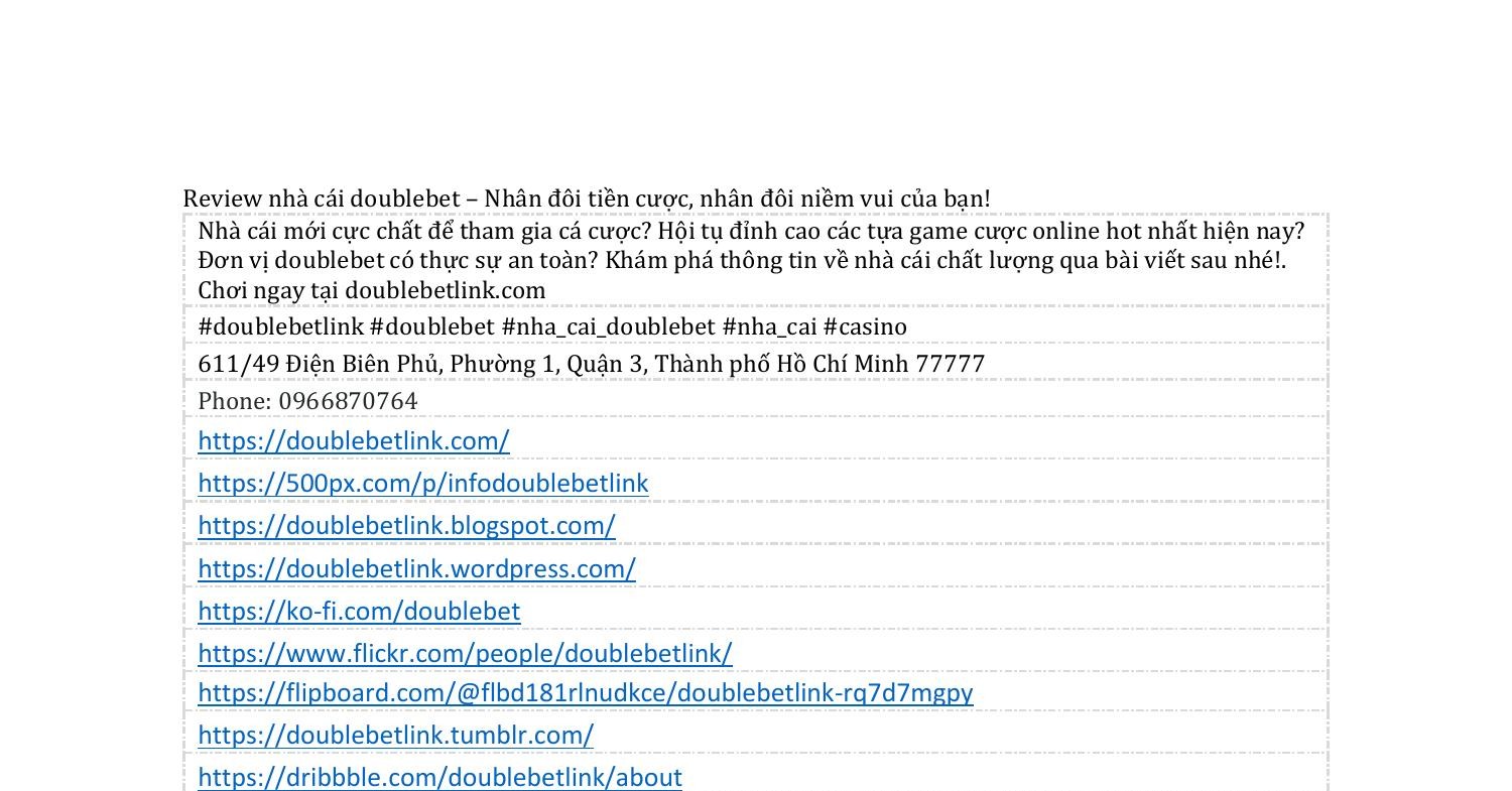 doublebetlink.docx | DocDroid