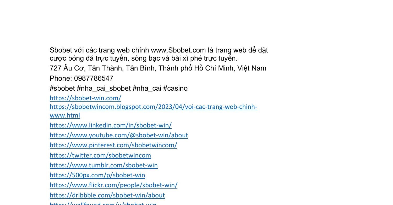 Sbobet.docx | DocDroid