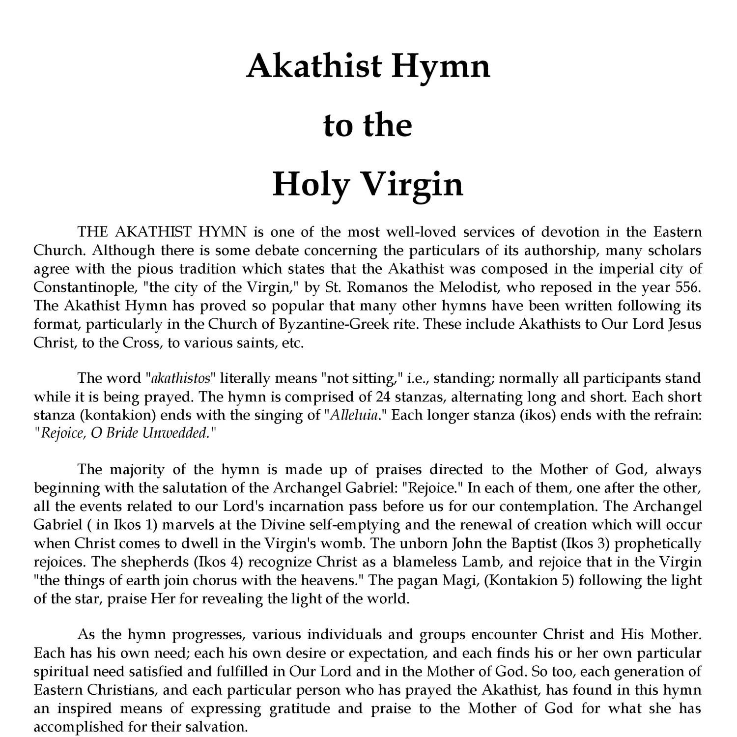 Akathist Hymn.pdf | DocDroid