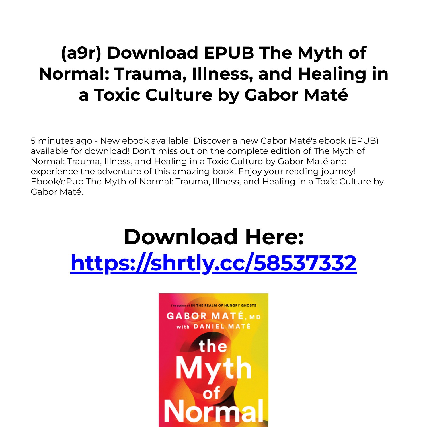 the-myth-of-normal.pdf | DocDroid