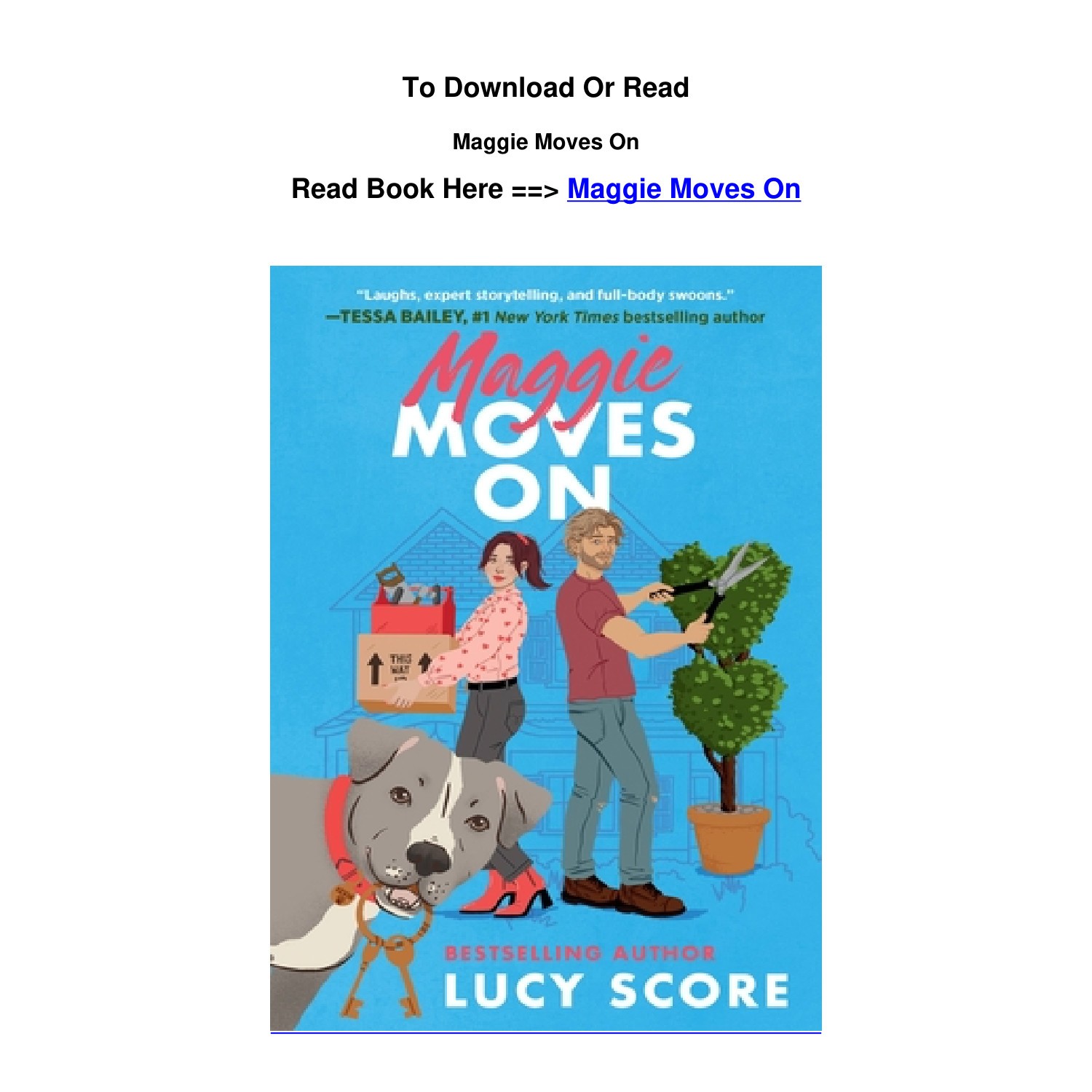 download EPUB Maggie Moves On BY Lucy Score.pdf | DocDroid