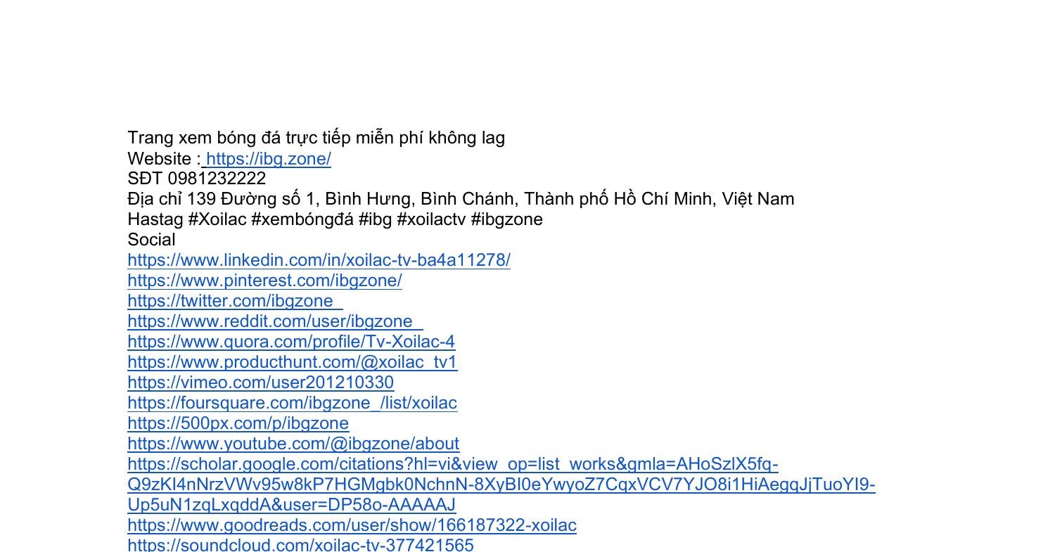Xoilac.docx | DocDroid