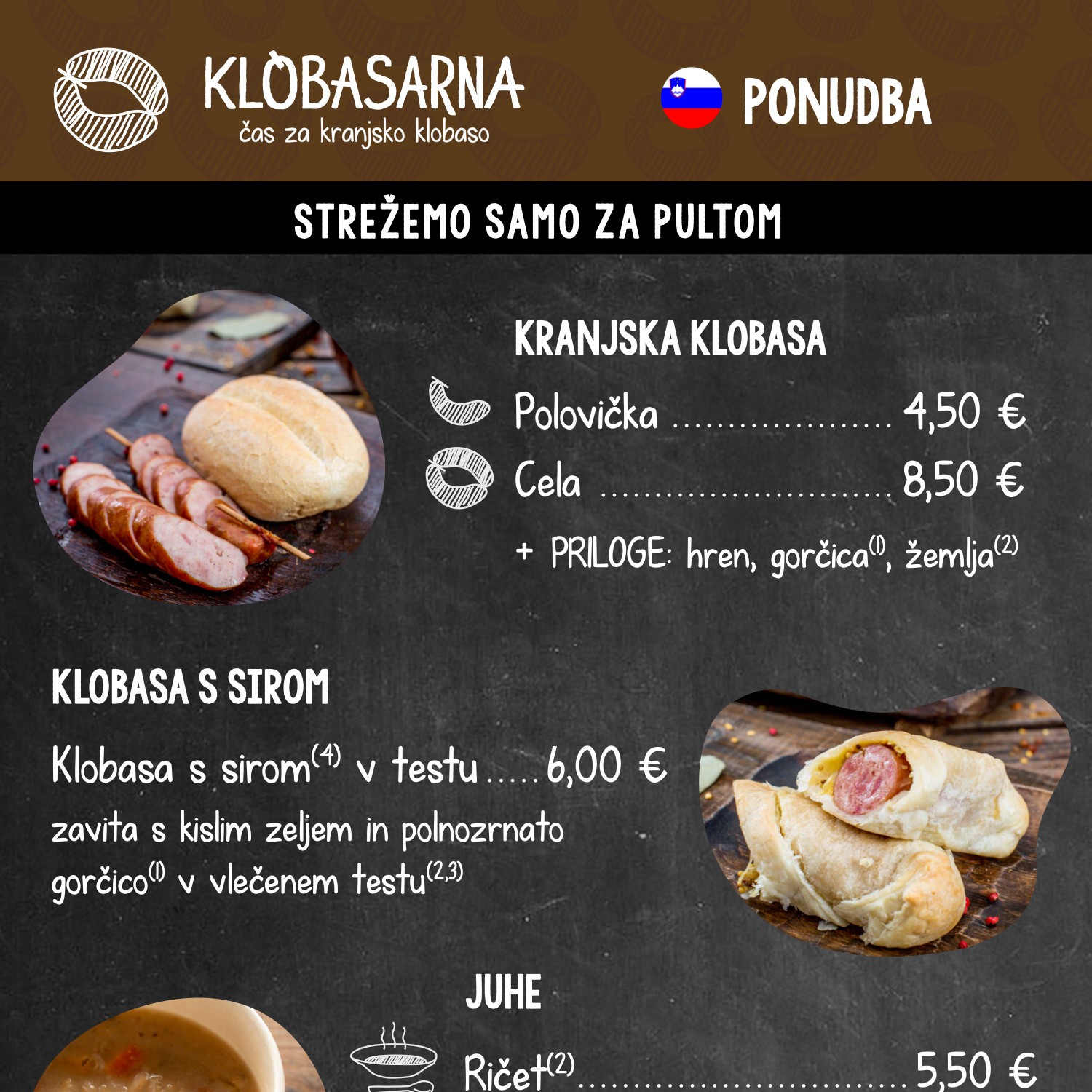 FOOD MENU KLOBASARNA.pdf | DocDroid