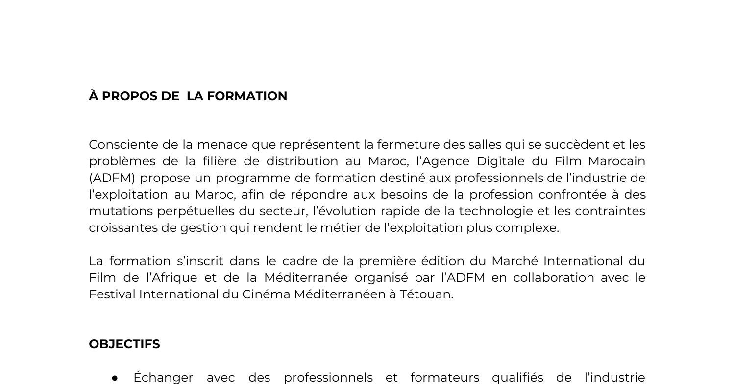 Training program - Programme de formation.pdf | DocDroid