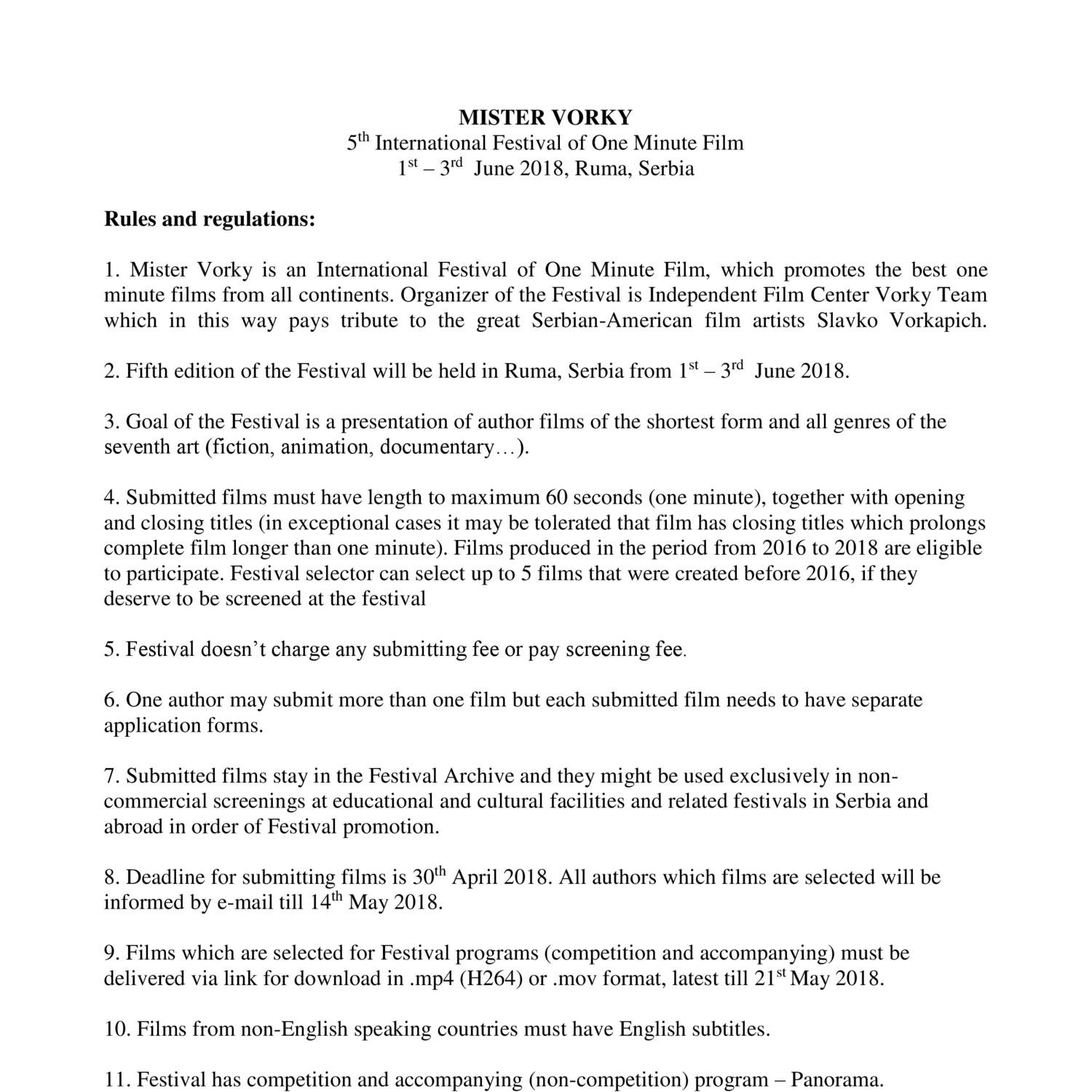 Rules and Entry Form 2018 .doc | DocDroid