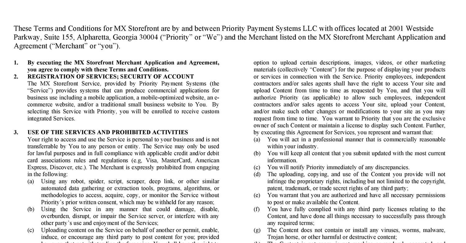 MX Storefront Terms & Conditions.pdf | DocDroid