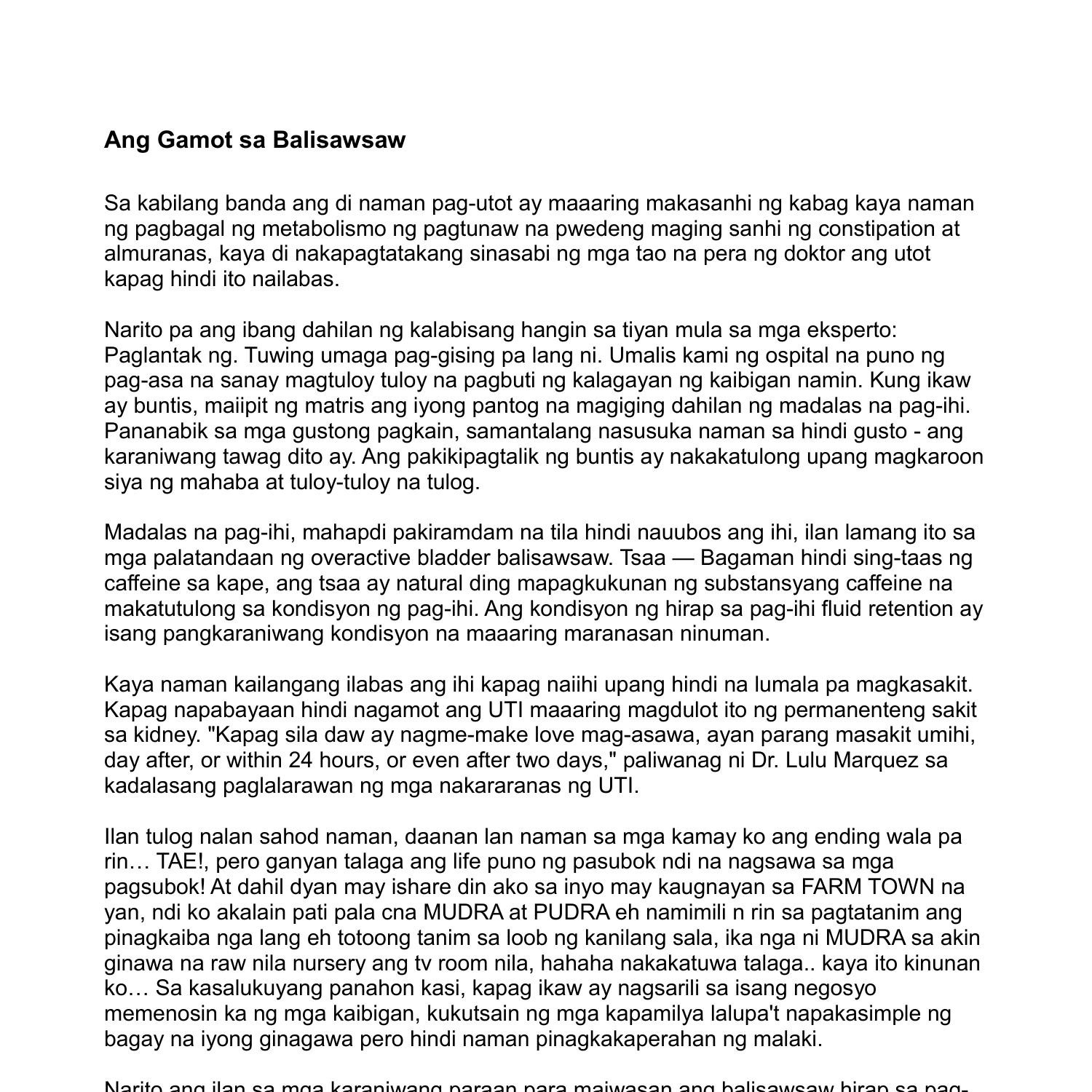 Ang Gamot sa Balisawsaw.pdf | DocDroid