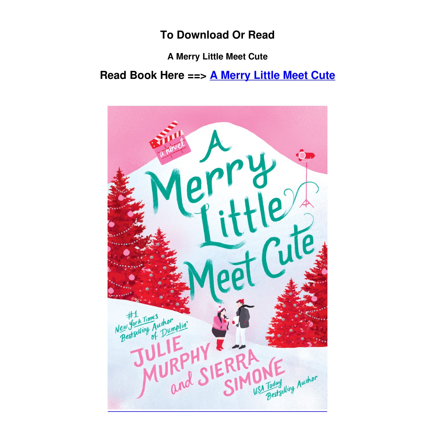 DOWNLOAD epub A Merry Little Meet Cute BY Julie Murphy.pdf | DocDroid