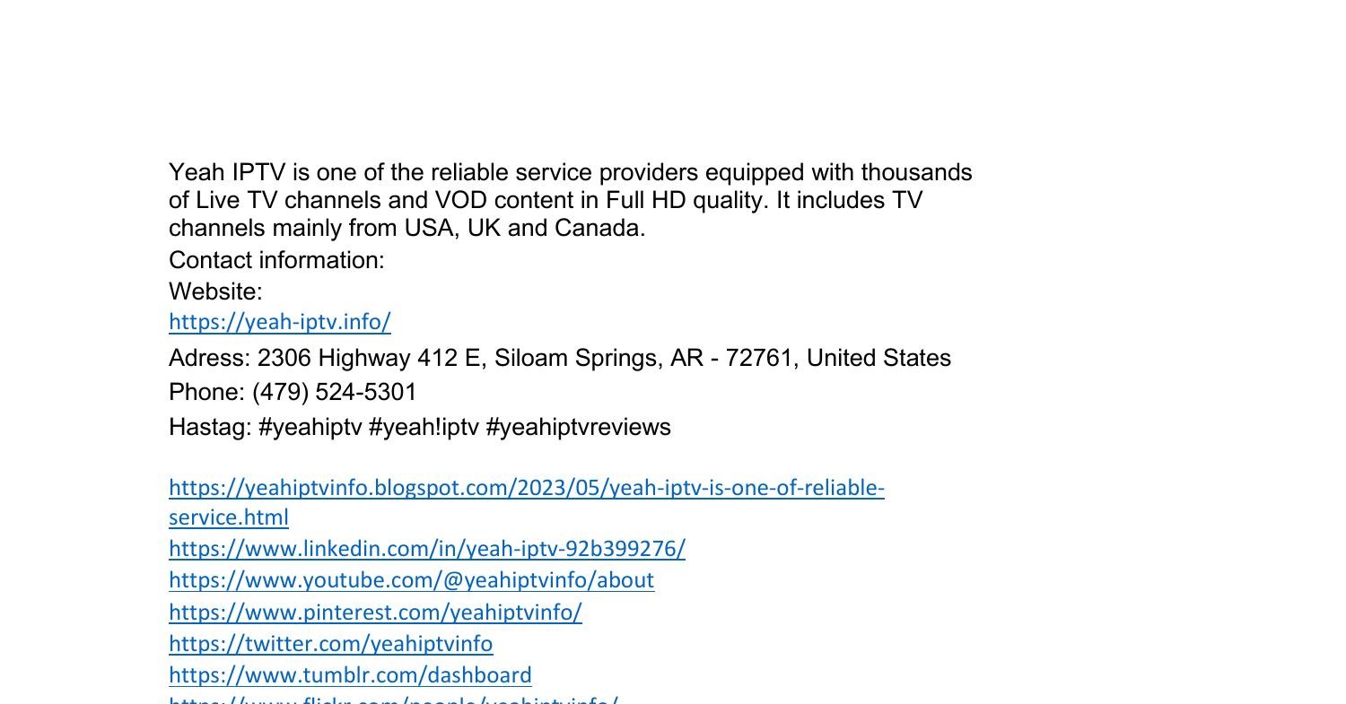 IPTV.docx | DocDroid