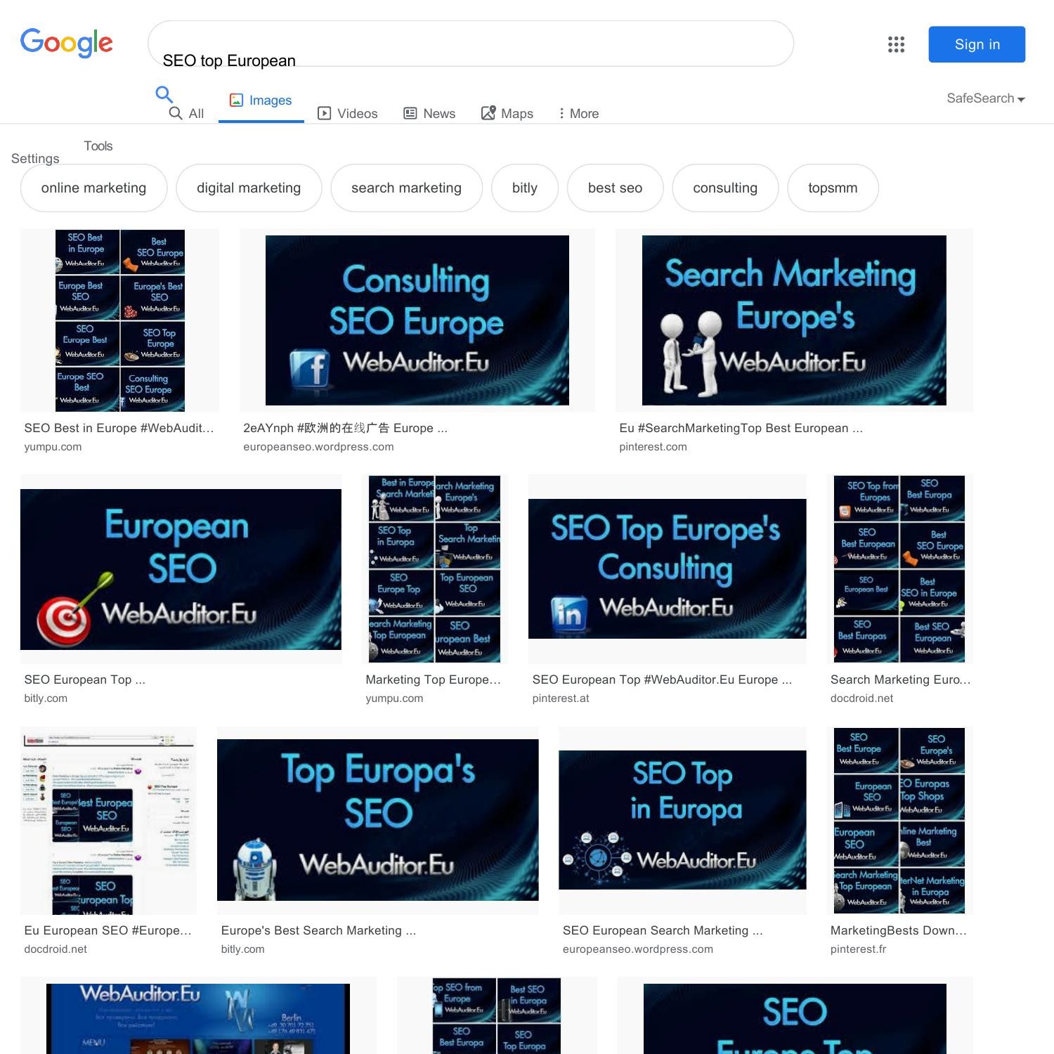 seo top european - google search Top Online Marketing Agencies in ...