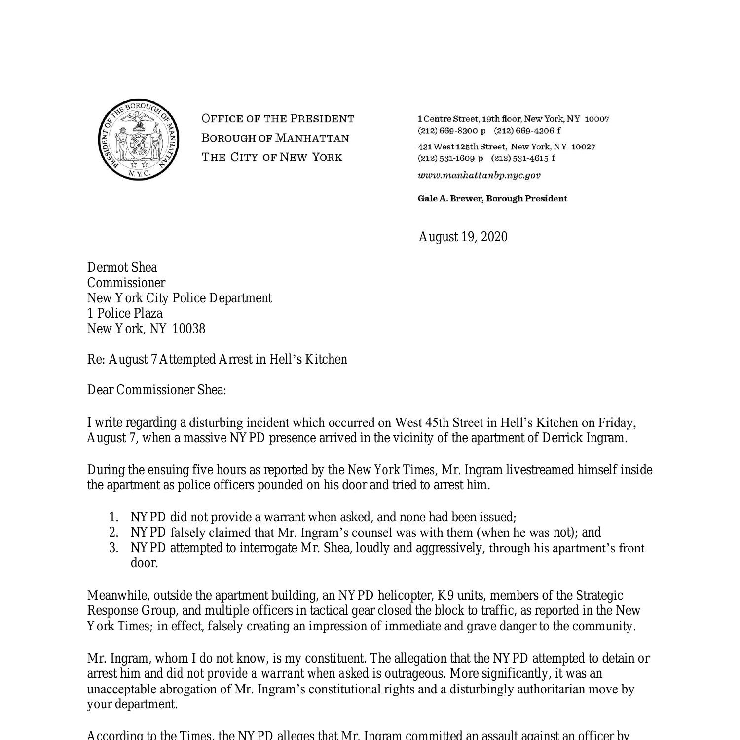 2020 - 8-19 Letter to NYPD Shea W 45 St Arrest Attempt.pdf | DocDroid
