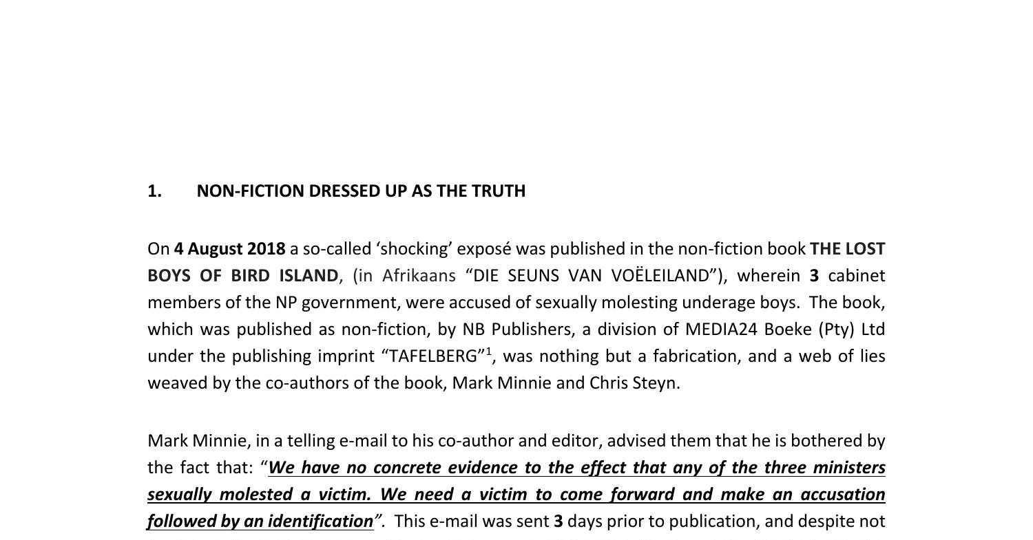 BAREND DU PLESSIS PRESS RELEASE.pdf | DocDroid