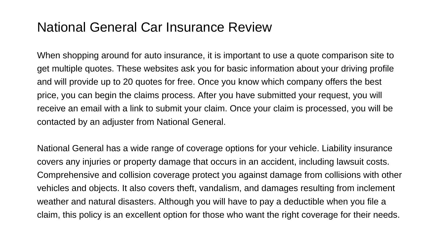 National General Car Insurance Reviewajsmy.pdf.pdf | DocDroid