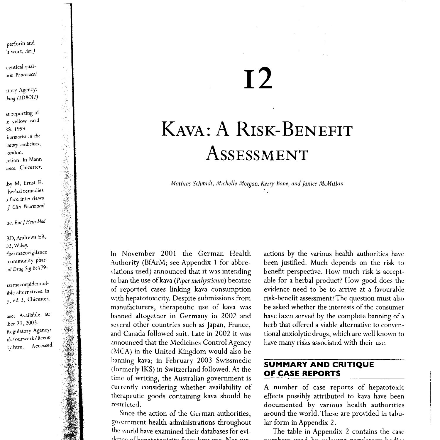 Schmidt et al. 2005 - Kava - a risk-benefit assessment.pdf | DocDroid