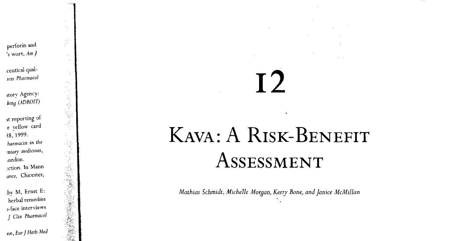 Schmidt et al. 2005 - Kava - a risk-benefit assessment.pdf | DocDroid