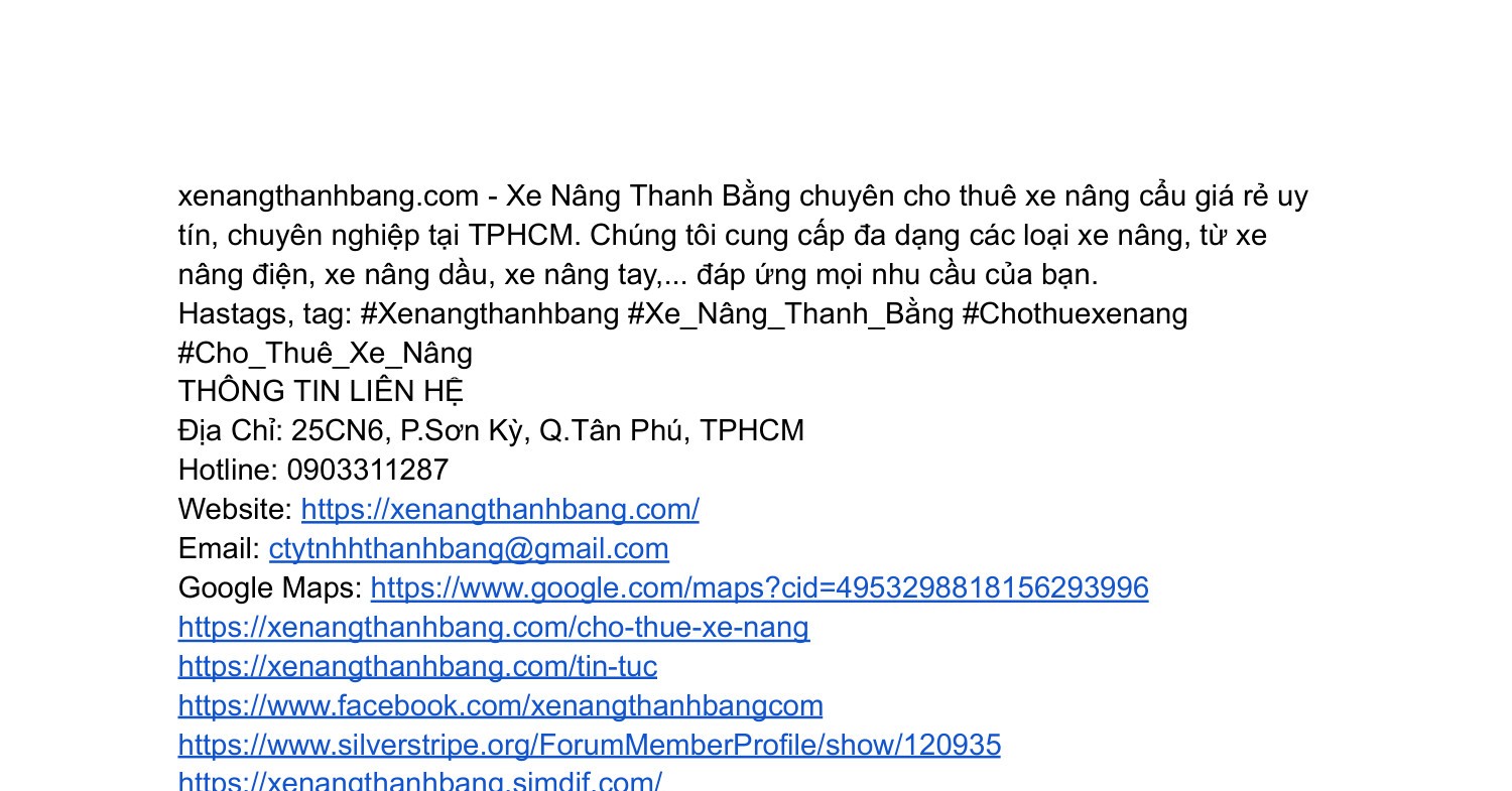 Xe Nâng Thanh Bằng TPHCM.pdf | DocDroid