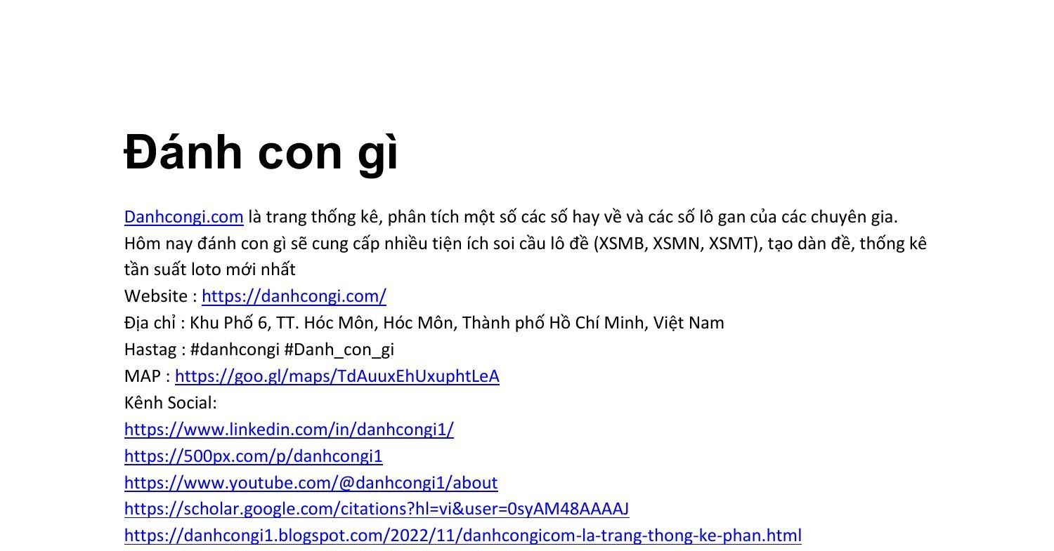Đánh con gì.docx | DocDroid