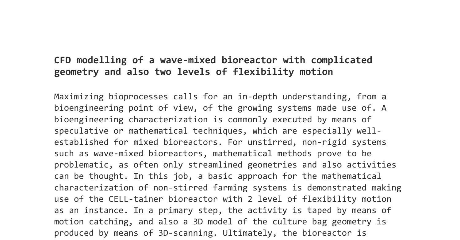 cfd modelling.pdf | DocDroid