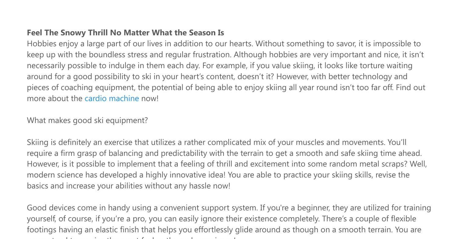 Feel The Snowy Thrill No Matter What the Season Is2.pdf | DocDroid