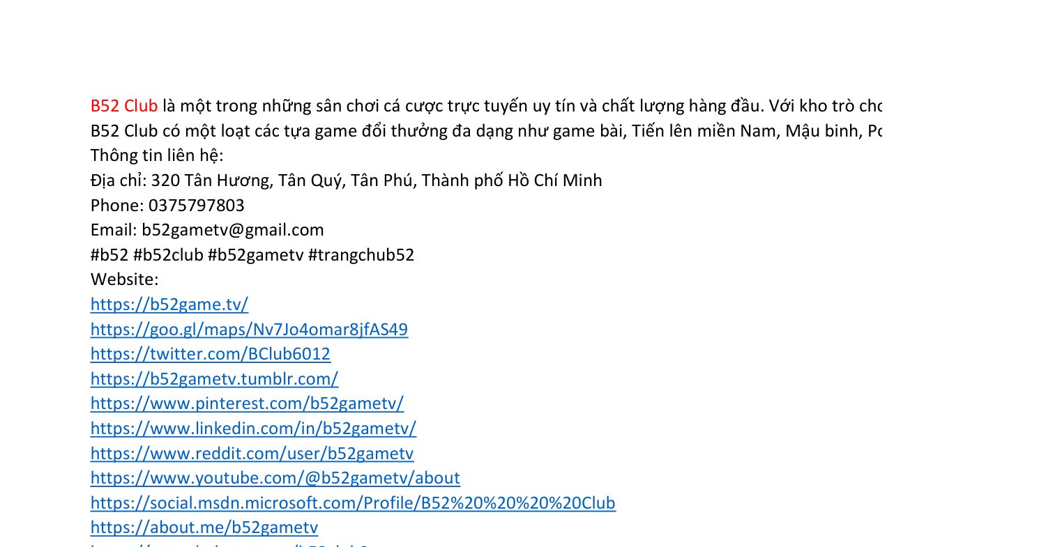 B52 Club.xlsx | DocDroid