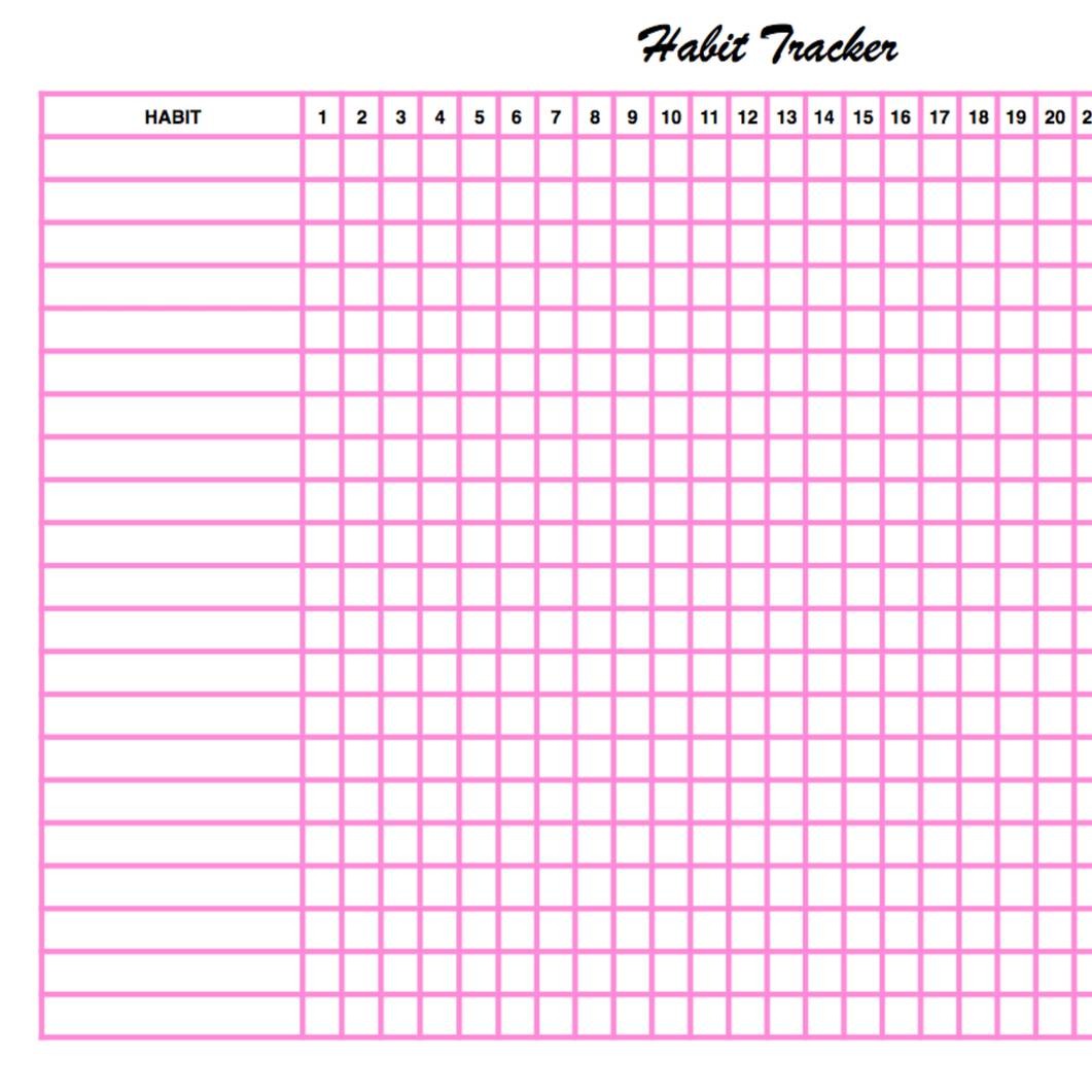 Pink Habit Tracker.pdf | DocDroid