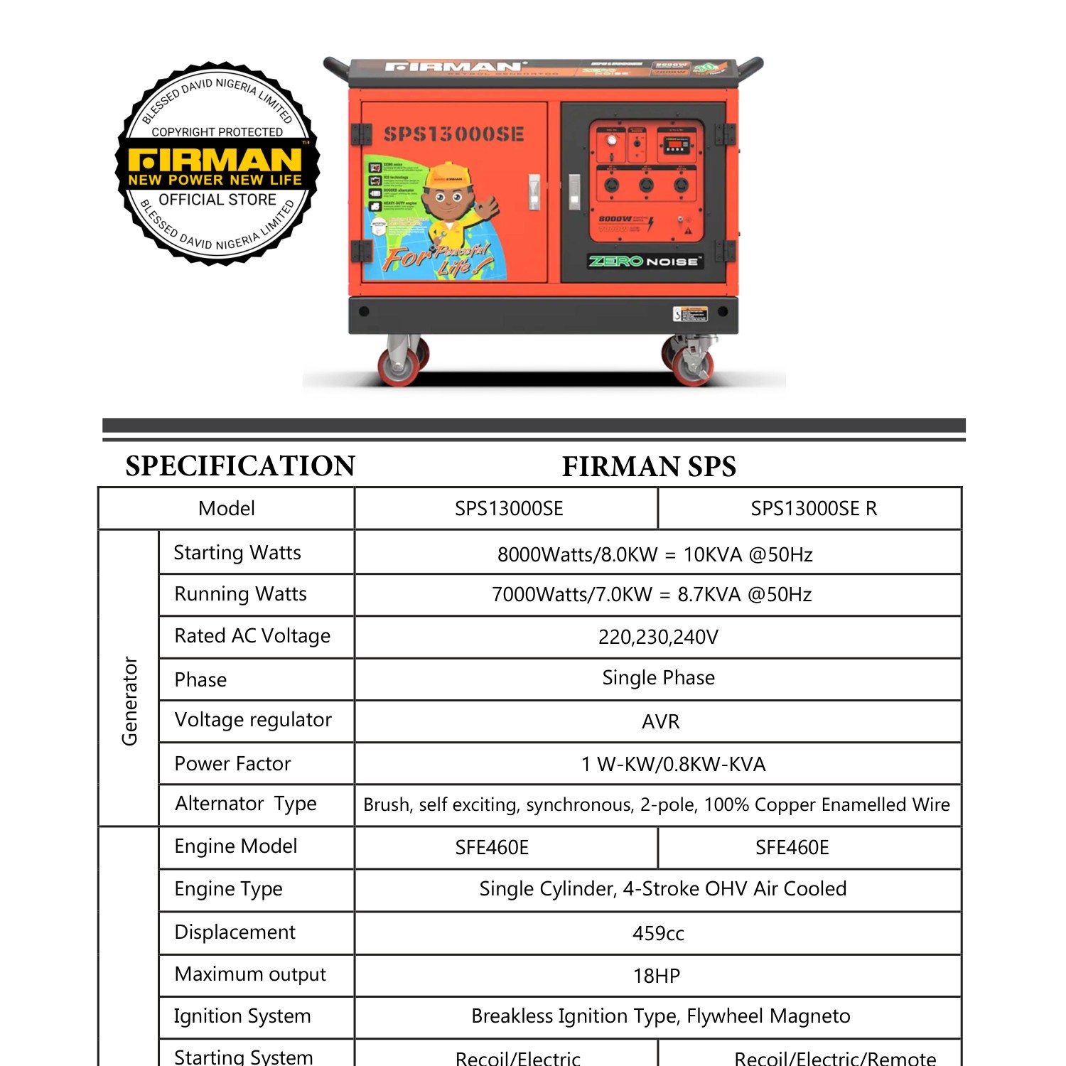 FIRMAN SPS13000SE.pdf | DocDroid