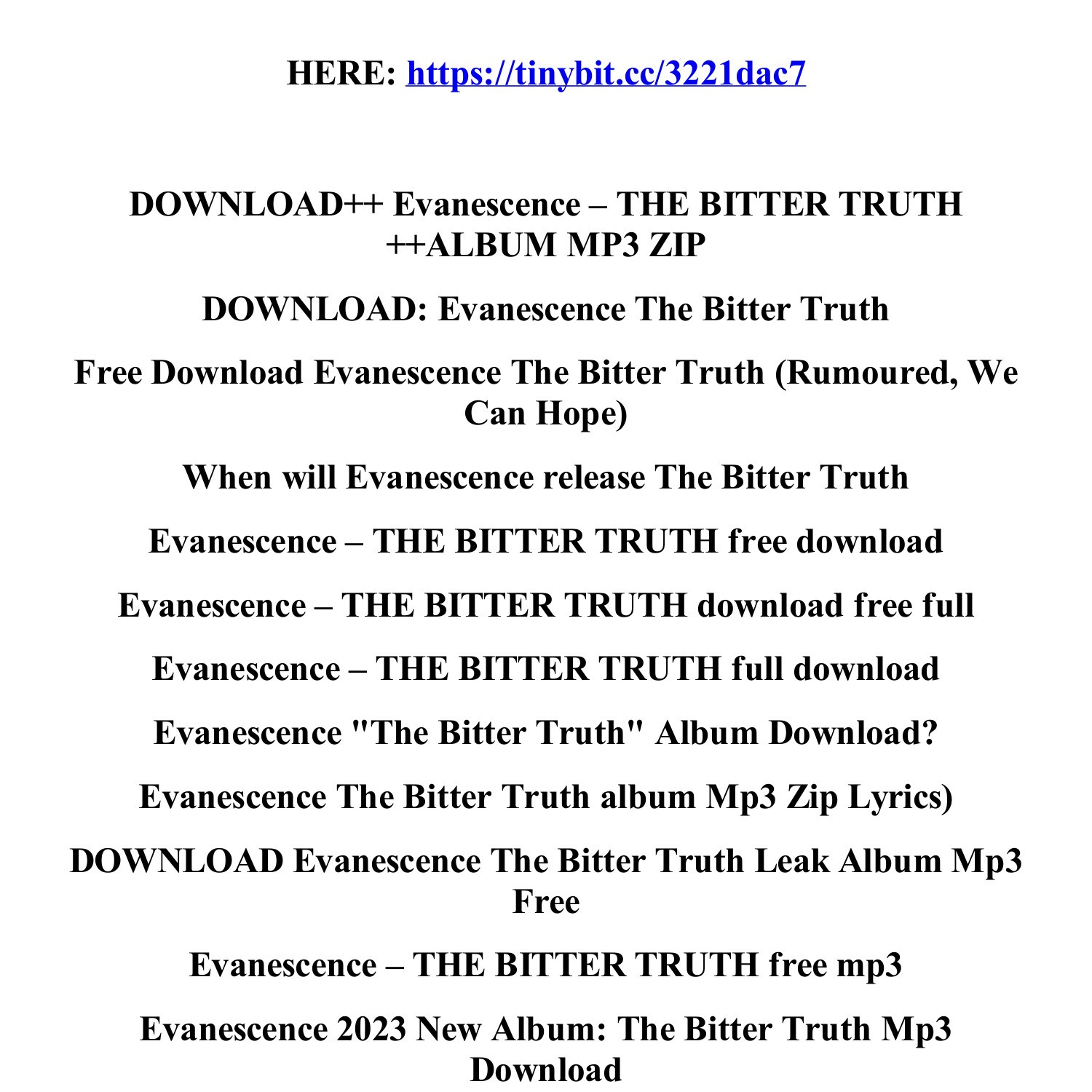 download_evanescence_the_bitter_truth_album_mp3_zip.pdf | DocDroid