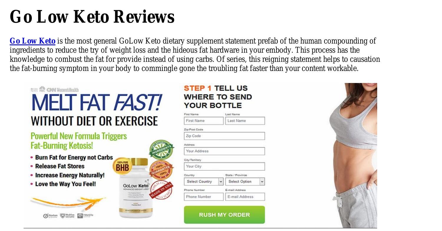 Go Low Keto GoLow Keto GoLo Keto.pdf | DocDroid