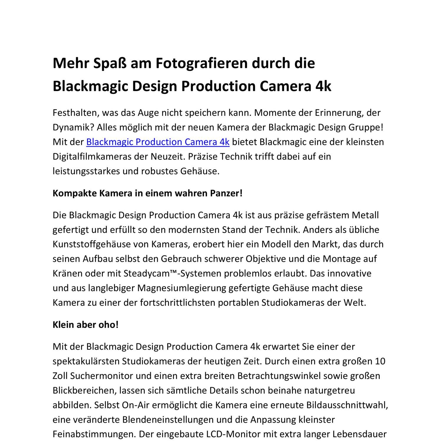 Blackmagic Design Production Camera 4k.pdf | DocDroid
