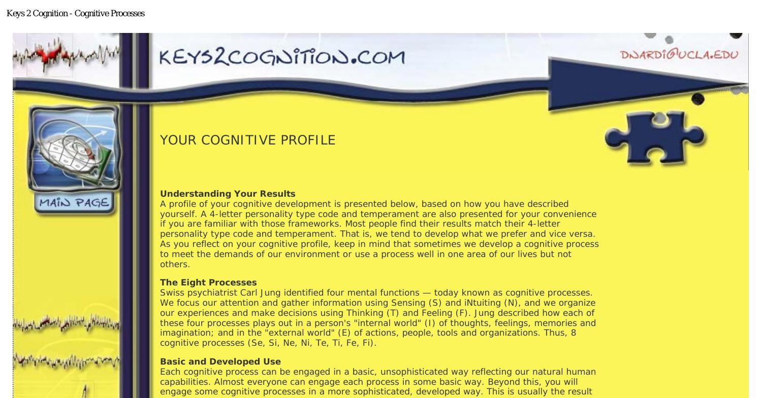 Keys 2 Cognition - Cognitive Processes.pdf | DocDroid