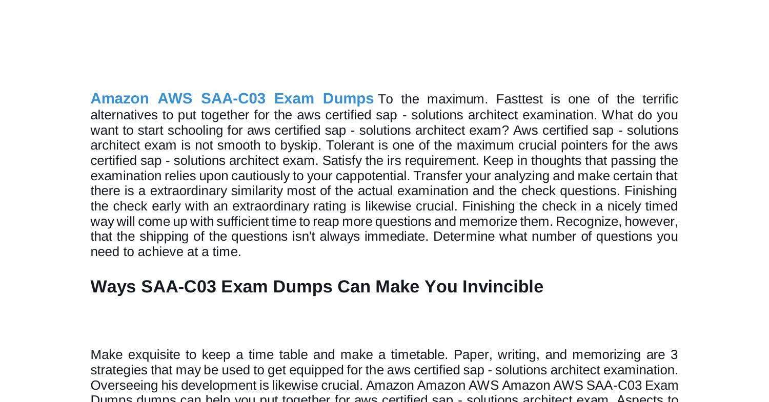 SAA-C03.pdf | DocDroid