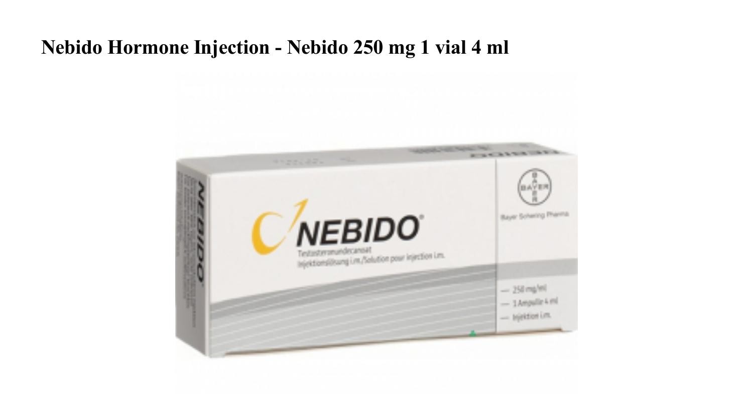 Nebido Hormone Injection Nebido 250 mg 1 vial 4 ml-html.pdf | DocDroid