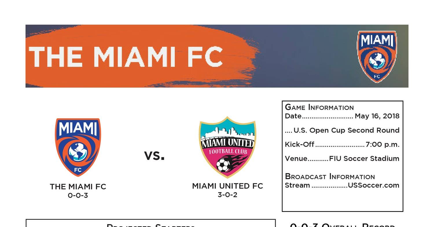 Miami FC Game Notes - Miami United 5.16.pdf | DocDroid