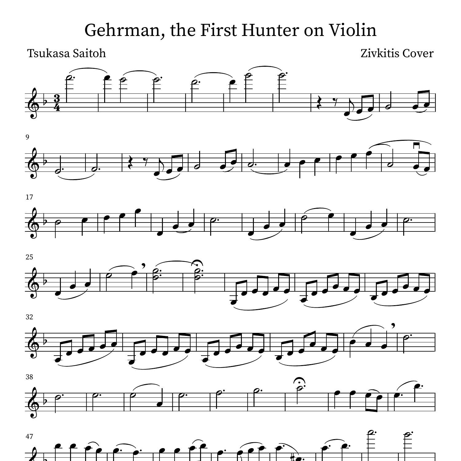 Gehrman, the First Hunter on Violin (1).pdf | DocDroid