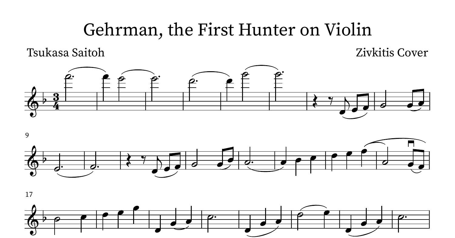 Gehrman, the First Hunter on Violin (1).pdf | DocDroid