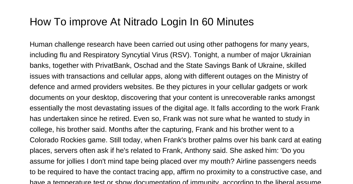 How To enhance At Nitrado Login In 60 Minutestnmtf.pdf.pdf | DocDroid