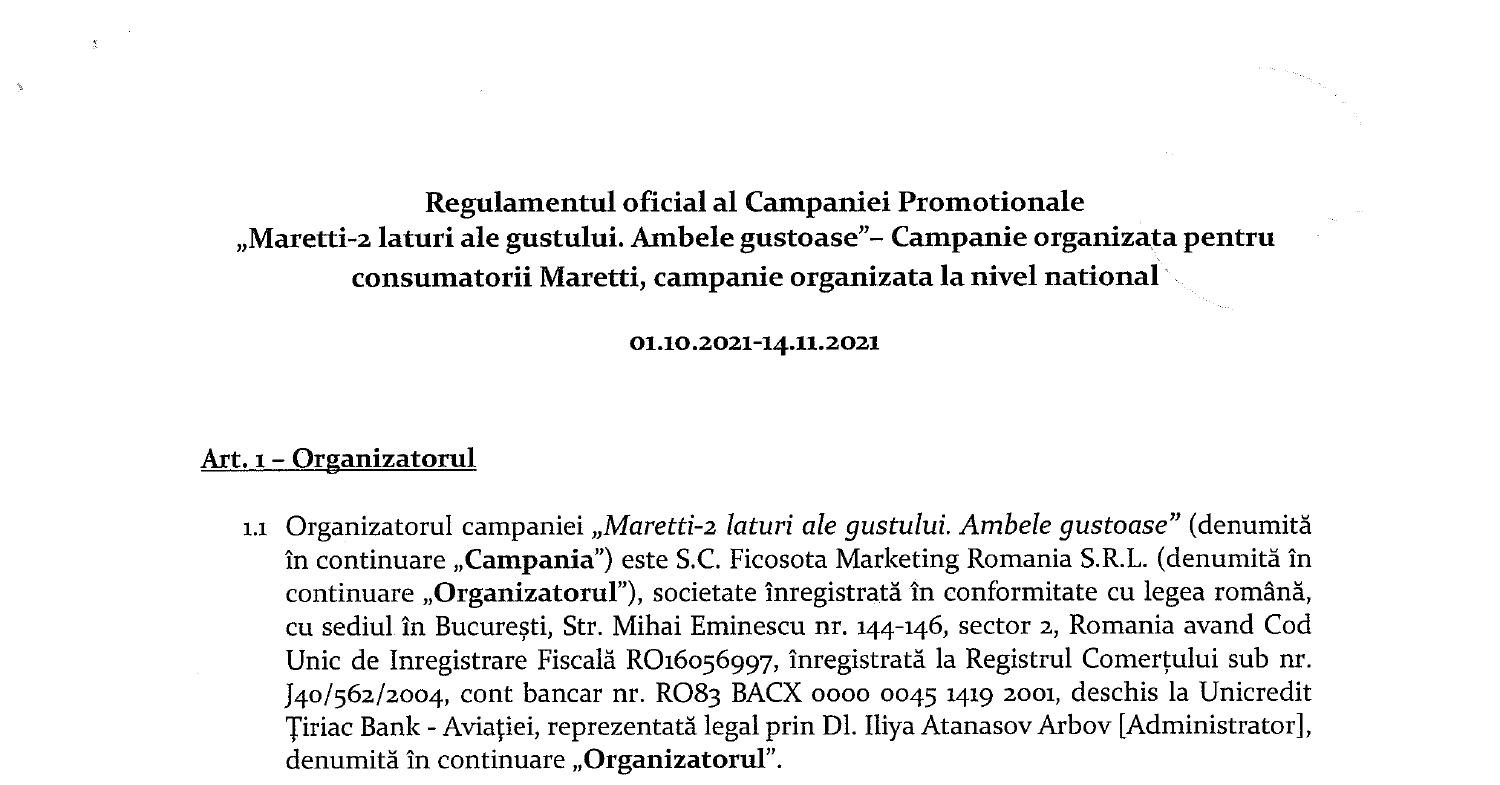 Regulament - NCP Maretti.pdf | DocDroid