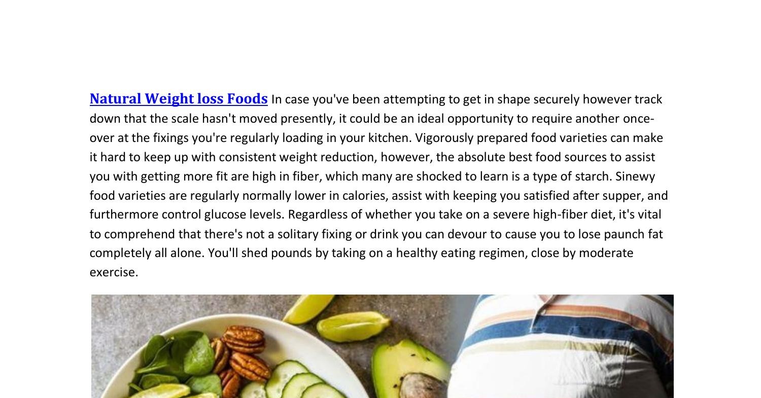 Natural Weight Loss Foods and Diet Plans.pdf | DocDroid