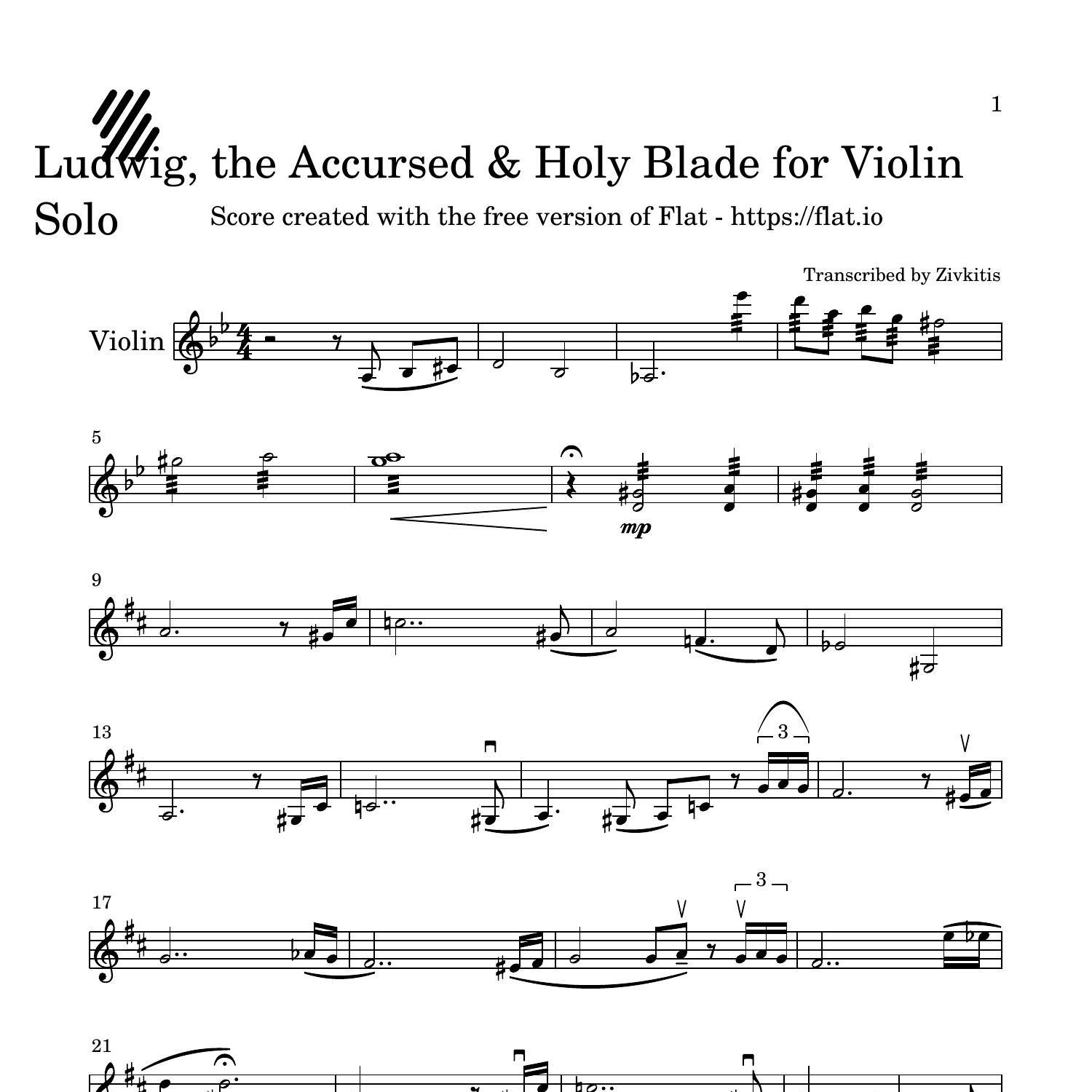 Ludwig, the Accursed & Holy Blade for Violin Solo.pdf | DocDroid