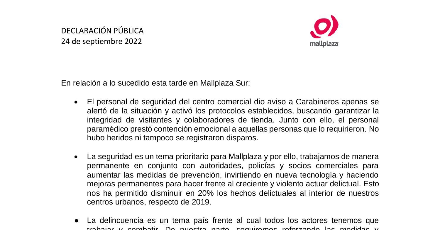 240922 Declaración Mallplaza Sur.pdf | DocDroid