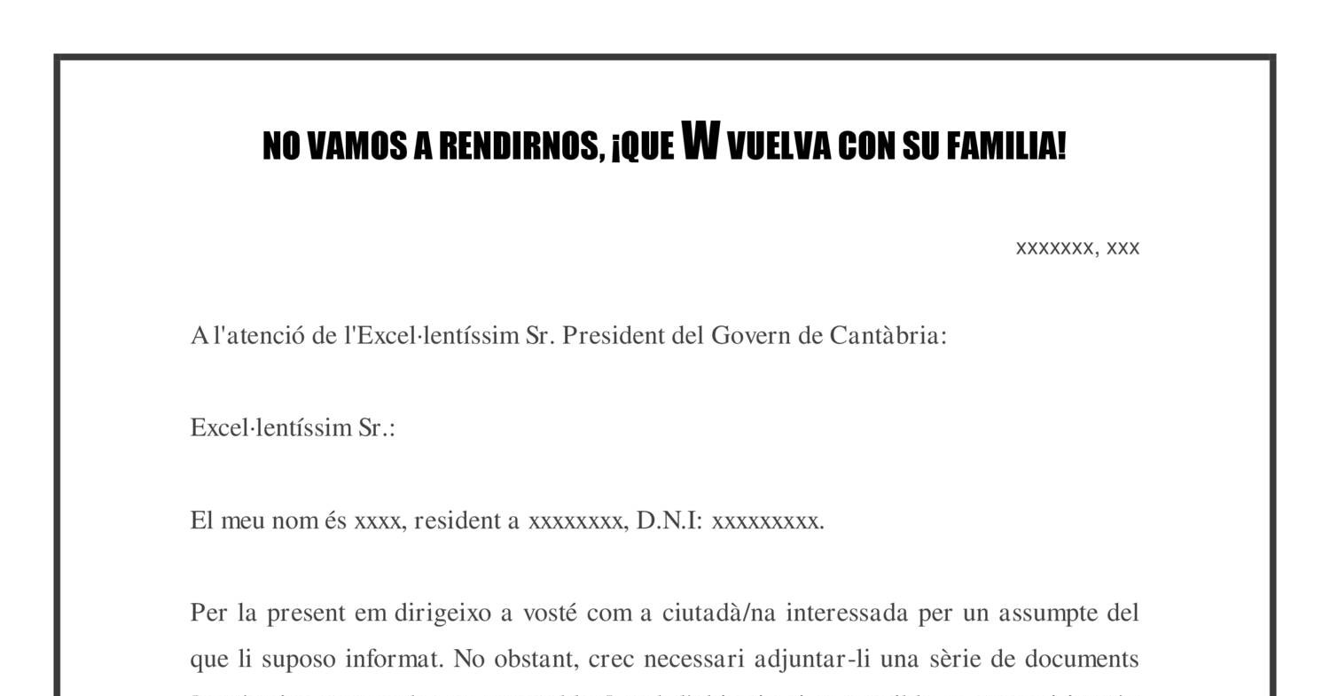 Carta W - Catalán.docx | DocDroid