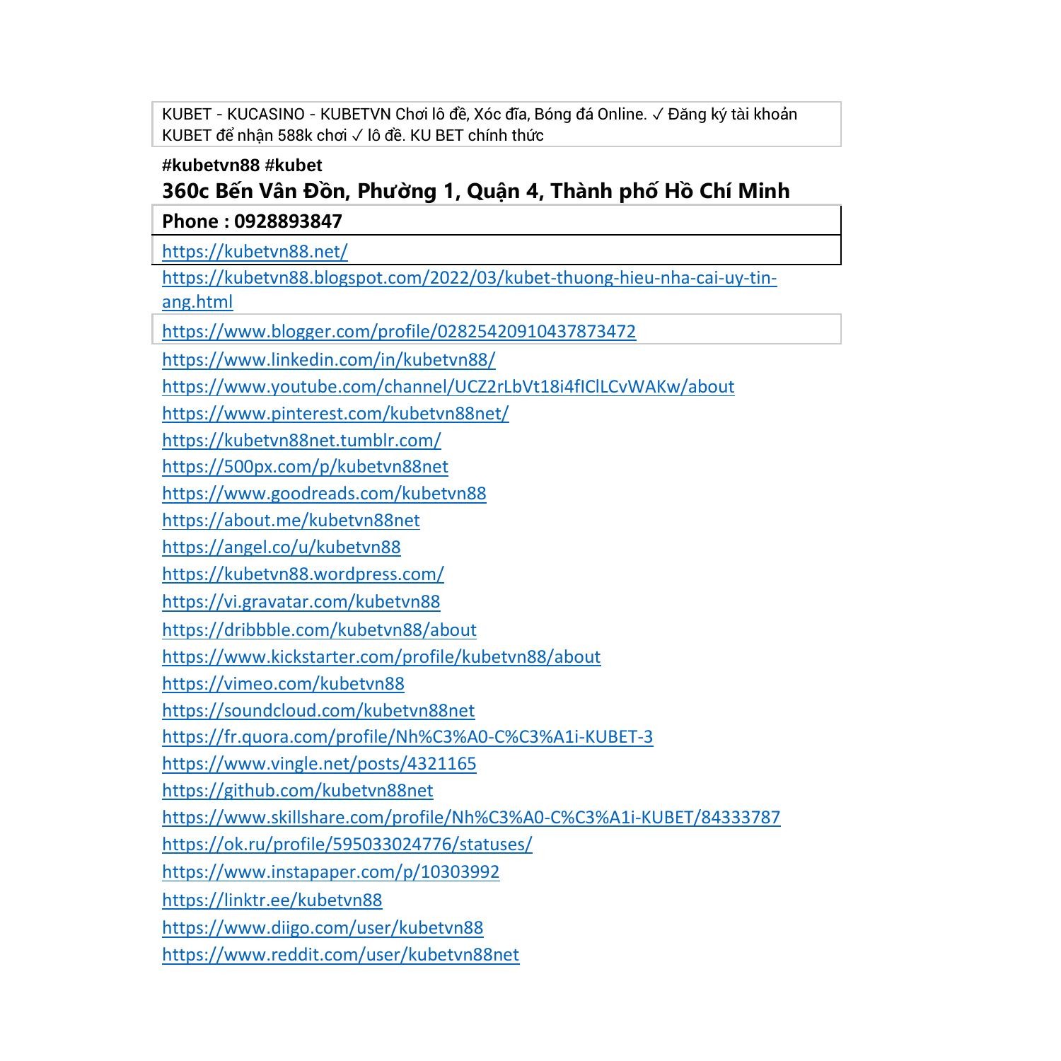 KUBET.docx | DocDroid