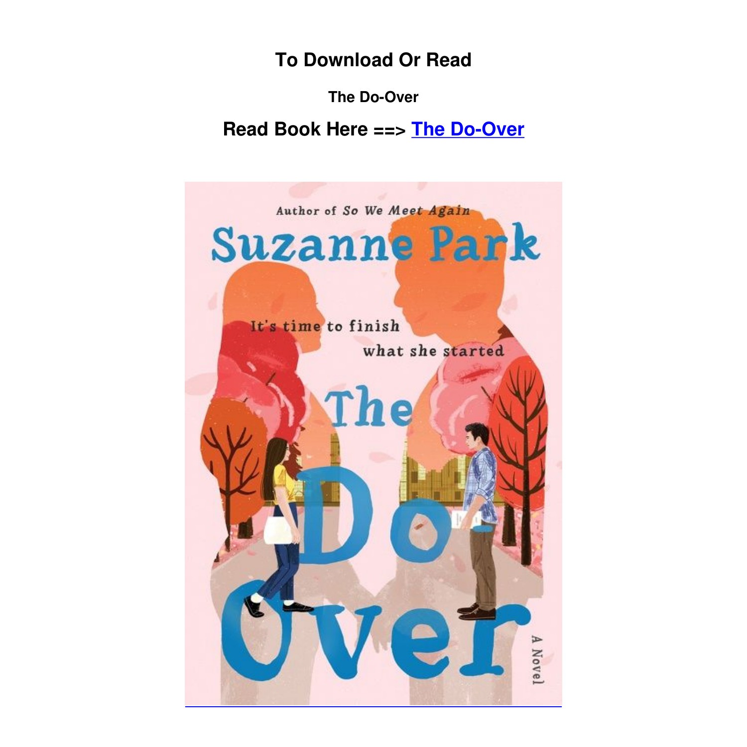 DOWNLOAD PDF The Do Over BY Suzanne Park.pdf | DocDroid