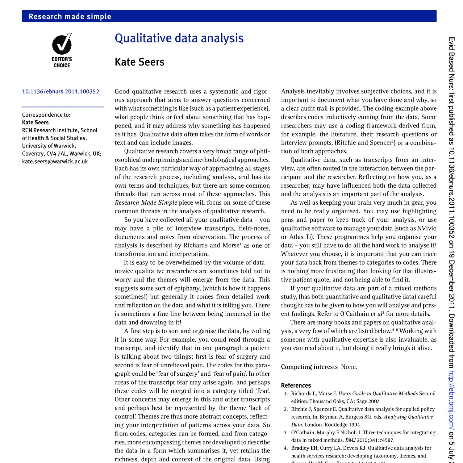Qualitative data analysis.pdf | DocDroid